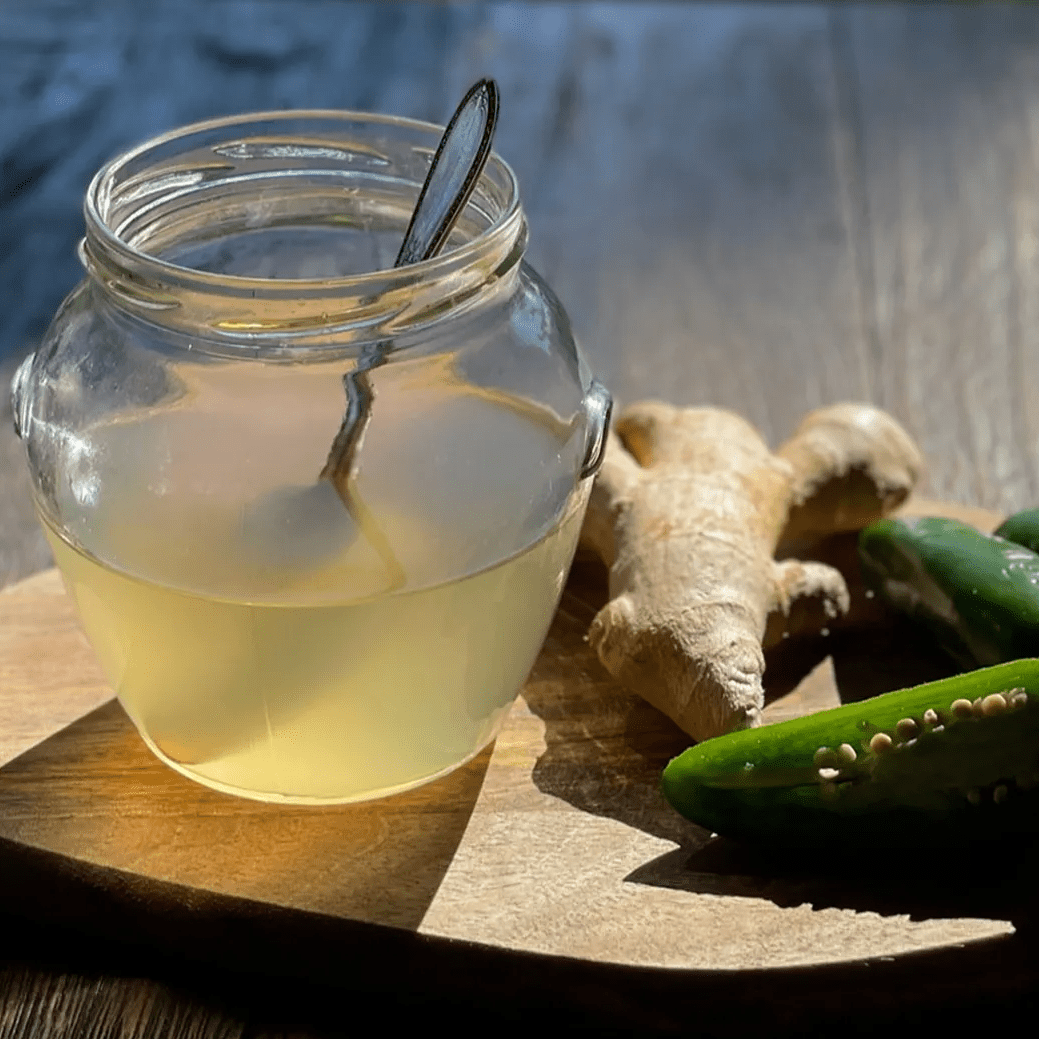 Ginger-Jalapeno Simple Syrup - The Sweeney Eggnog Challenge